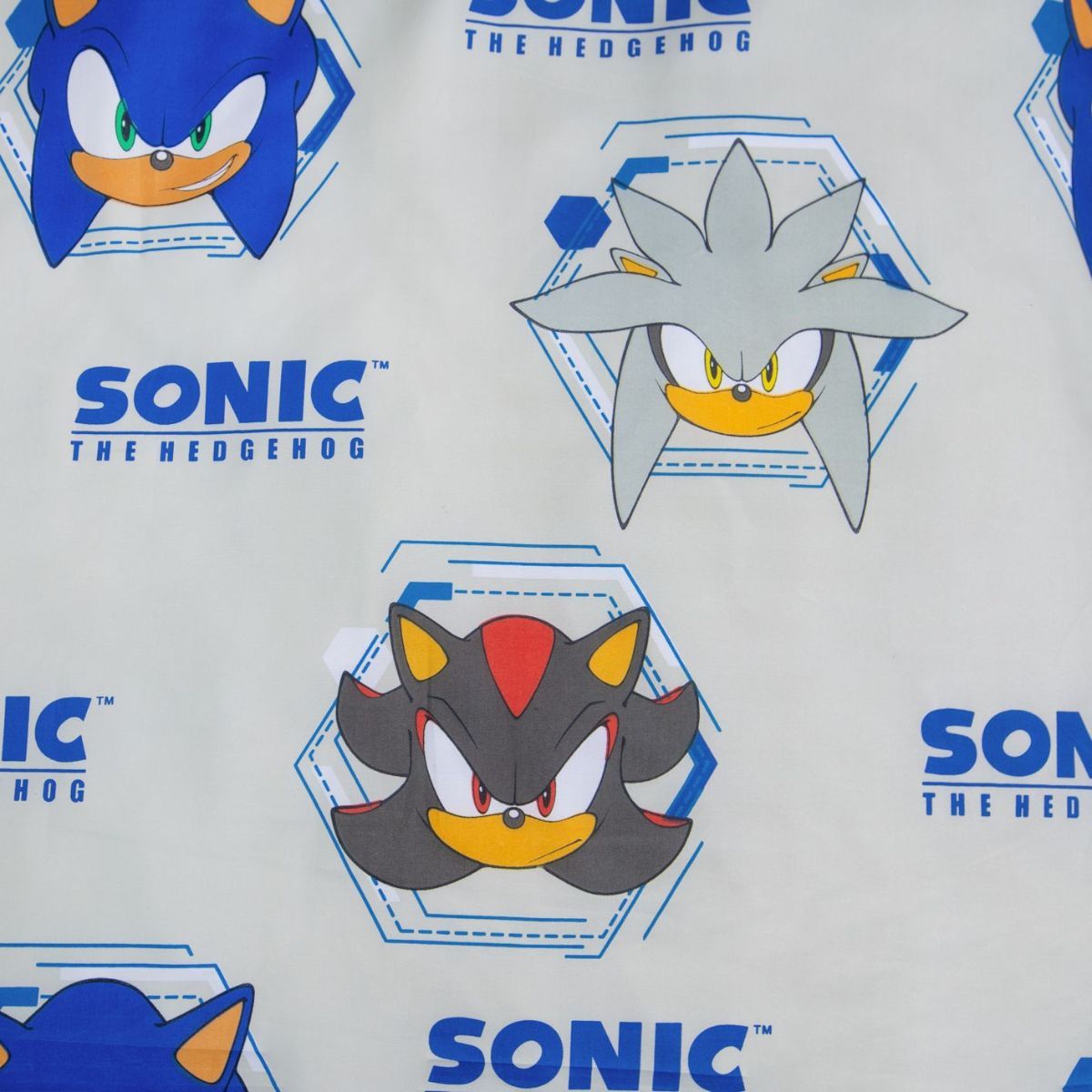 Sonic Bettwäsche Set – Mikrofaser Kinderbettwäsche 140x200 + 70x90 ...