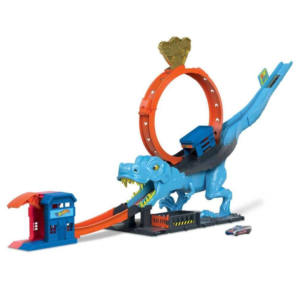 Mattel Hot Wheels City T-Rex Chomp Down - Dinosaurierspielzeug kaufen ...