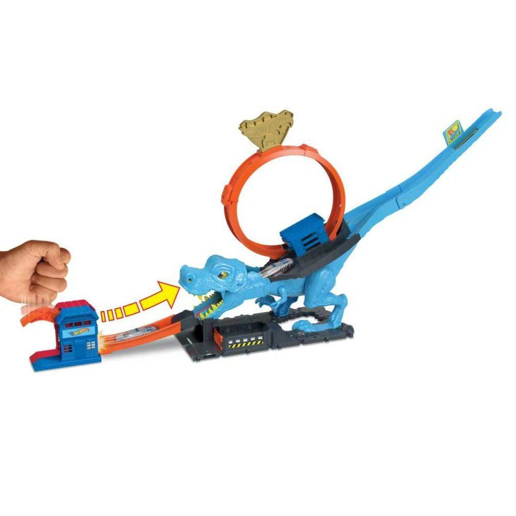 Mattel Hot Wheels City T-Rex Chomp Down - Dinosaurierspielzeug kaufen ...