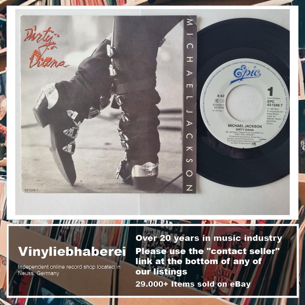Michael Jackson - Dirty Diana 7'' Vinyl Holland 2 gebraucht kaufen bei ...