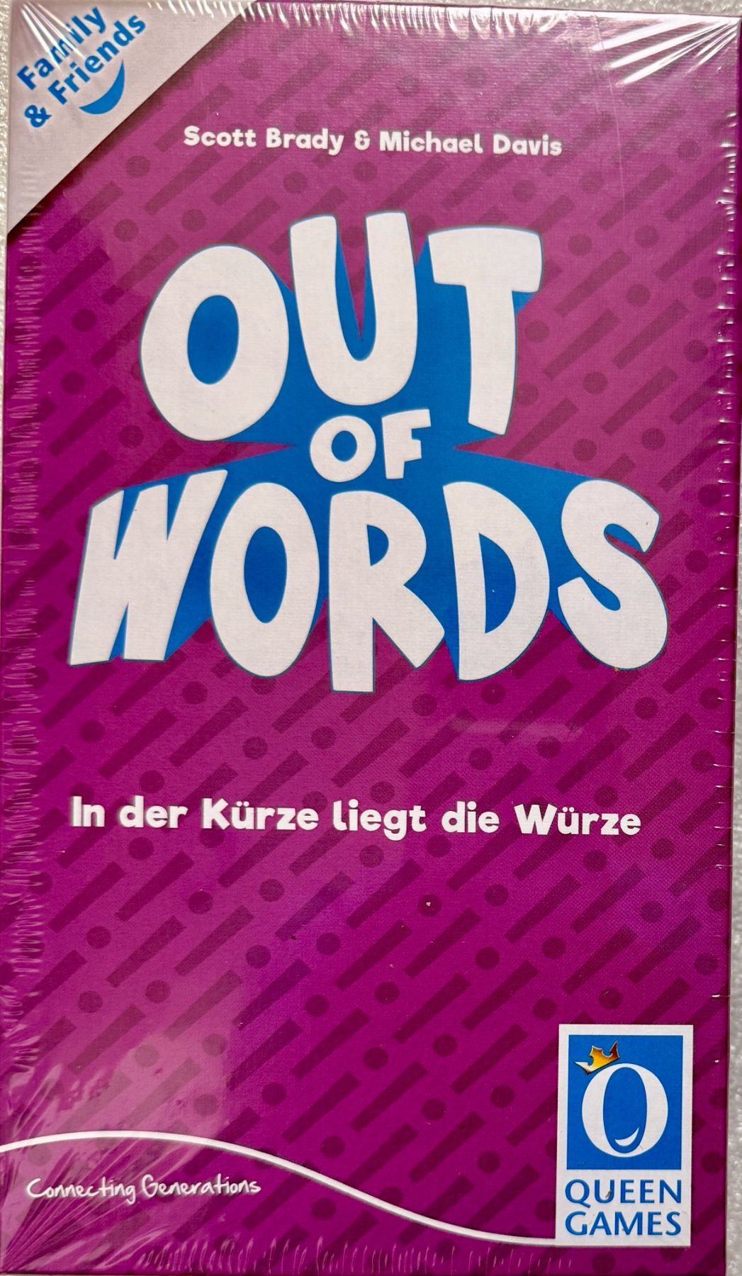 Out of Words Queen Games Familienspiel Partyspiel Kartenspiel Wortspiel ...