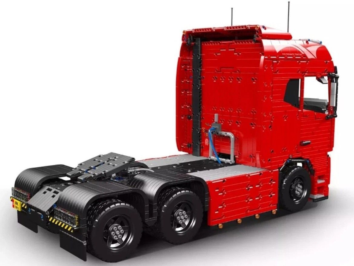 Mould King 19015 RC LKW 4868 Teile Pneumatik Technik Klemmbausteine ...