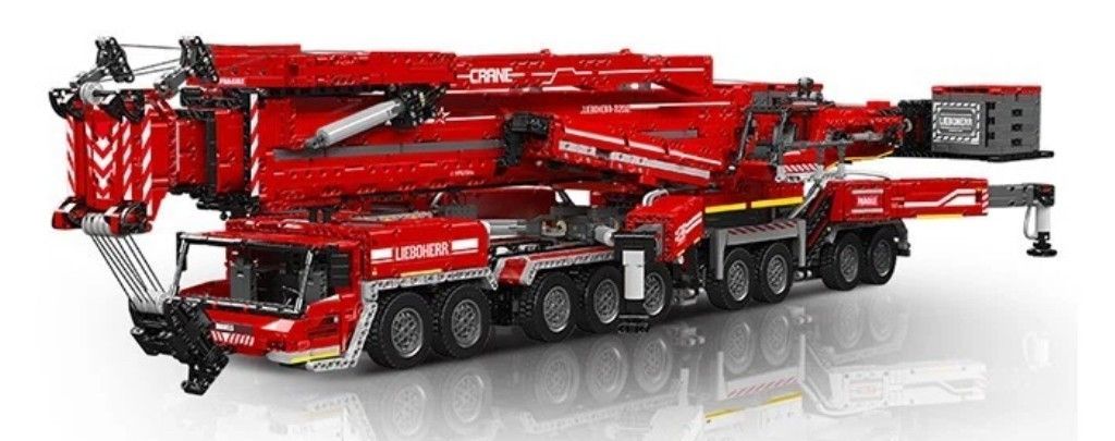 Mould King 17008 XXL RC Technik-Kran 8506 Teile Motorisiert ...