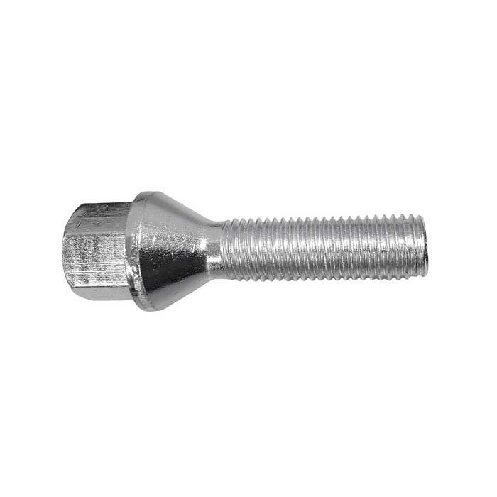 10x Radschrauben M14x1,25 45mm Kegelbund 60° Silber Für BMW 1 F20 Lci ...