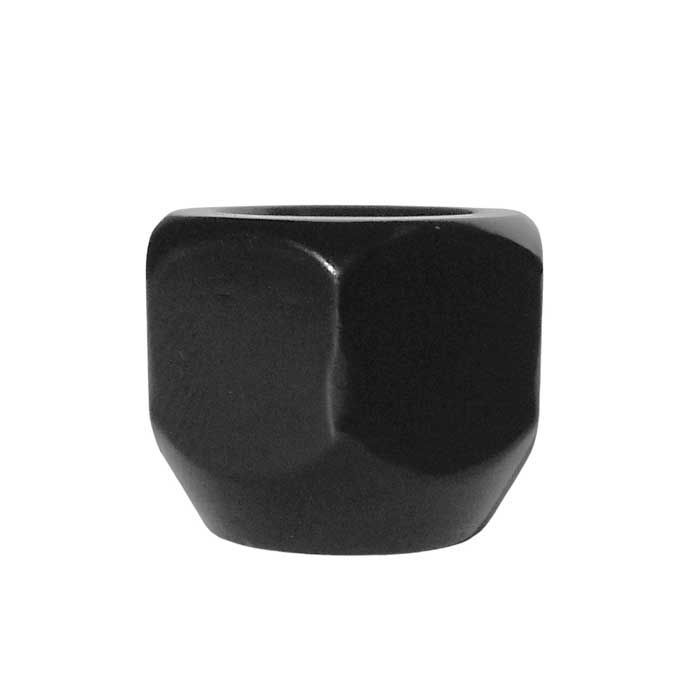 20x Offene Radmuttern M12x1,5 Mm Kegelbund Ohne Bund 60° Schwarz Für ...