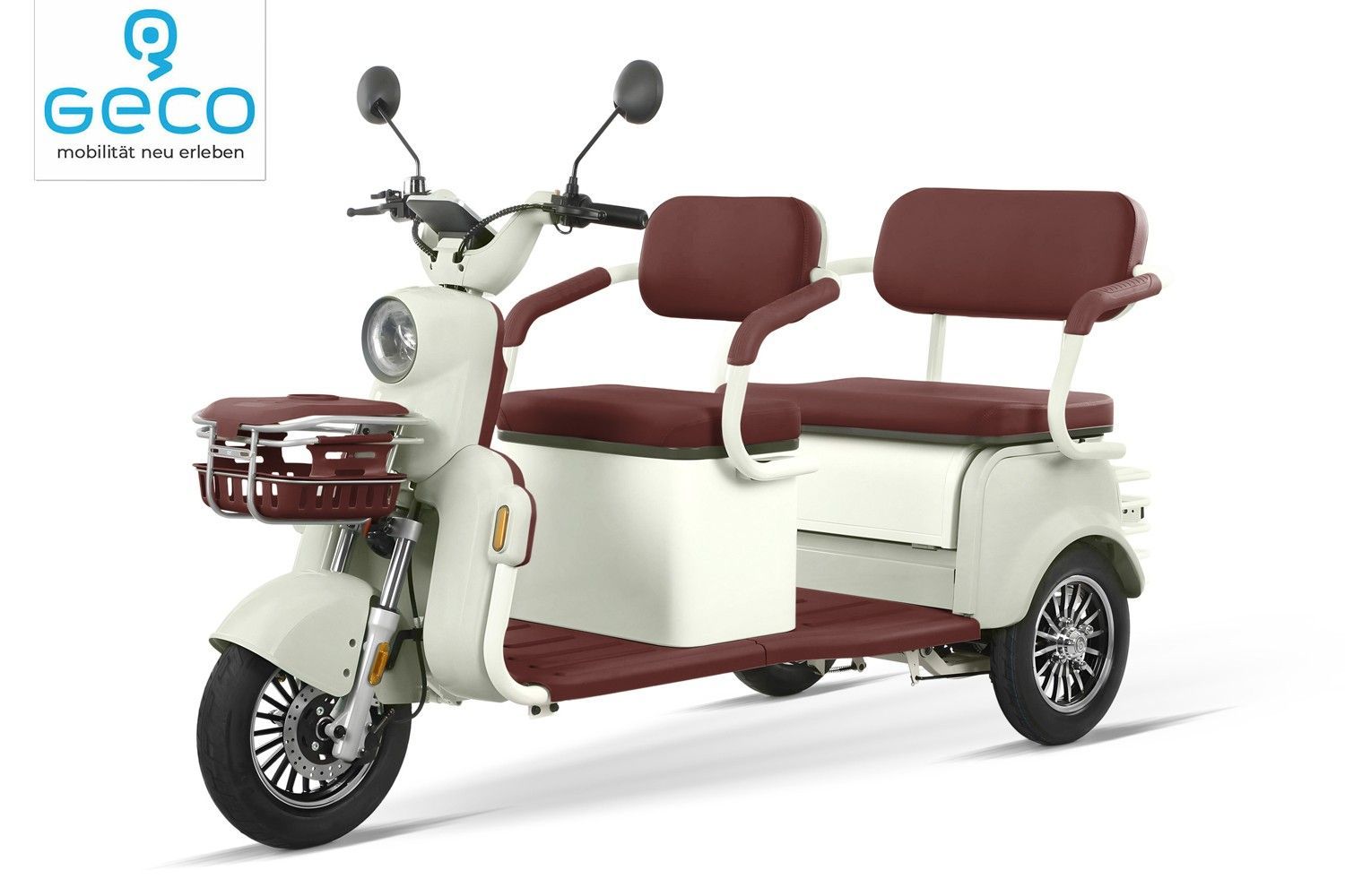 Neu 35km/h Geco AX3 Dreirad Scooter R220 Elektro Roller Mobile für ...