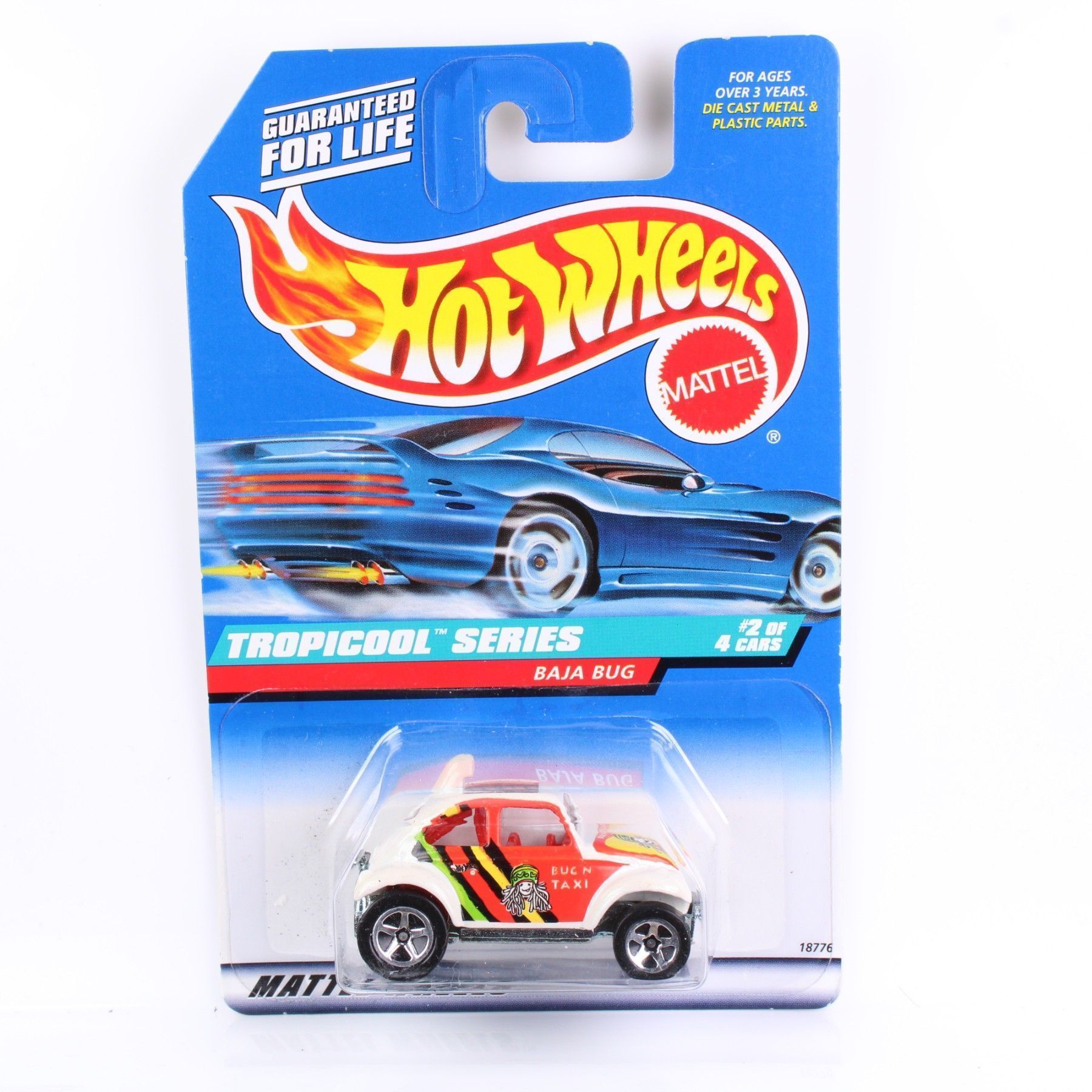 Hot Wheels 1998 - Blue Card Collector - Baja Bug Käfer - Tropicool ...