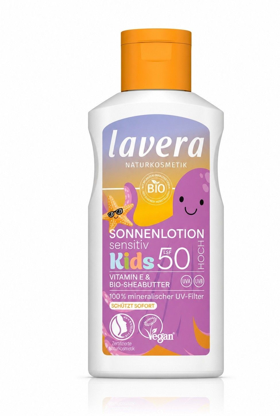 lavera Naturkosmetik - Sonnenlotion Sensitiv Kids LSF 50 100 ml ...