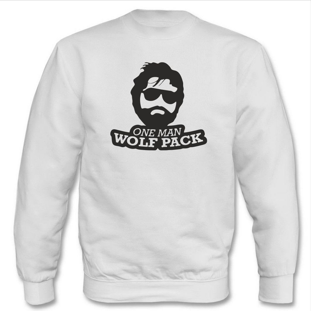 One Man Wolf Pack I Fun I Sprüche I Lustig I Sweatshirt kaufen bei Hood ...