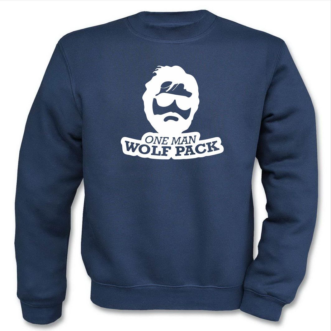 One Man Wolf Pack I Fun I Sprüche I Lustig I Sweatshirt kaufen bei Hood ...