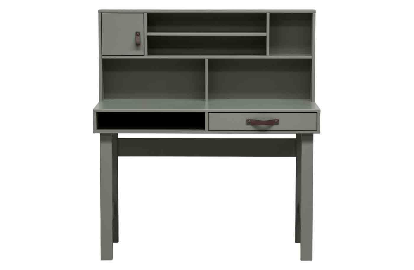 Schreibtisch Stage aus Kiefernholz, modern, FSC-zertifiziert, grün ...