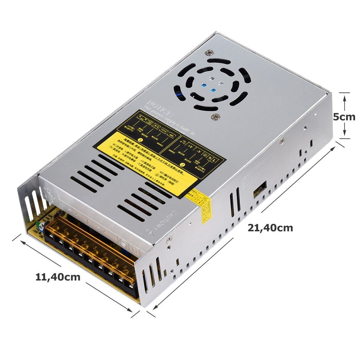 F80C AC / DC Einbaunetzteil Schaltnetzteil Netzteil Adapter 230V auf ...