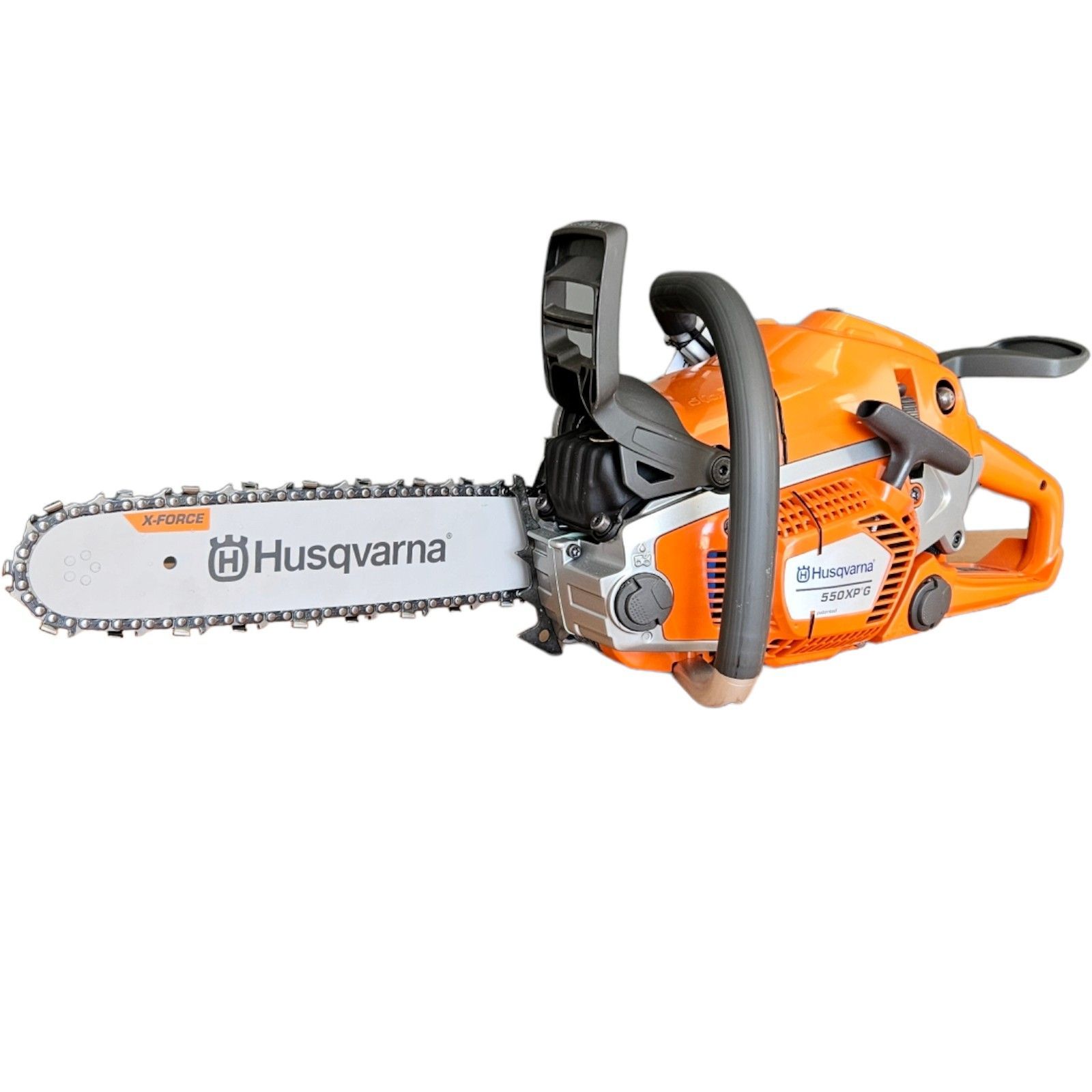 NEU Husqvarna 550XPII Kettensäge Motorsäge mit 38 cm 1x Schwert 4x ...