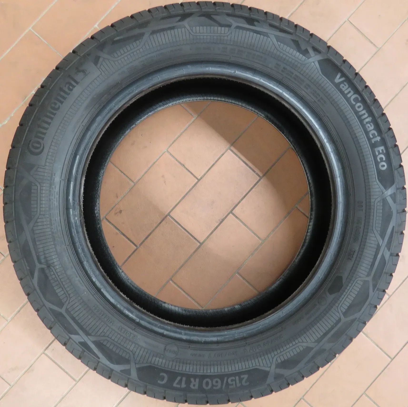 Sommerreifen Satz Continental Van Contact Eco 215 60 R17C 109T ...