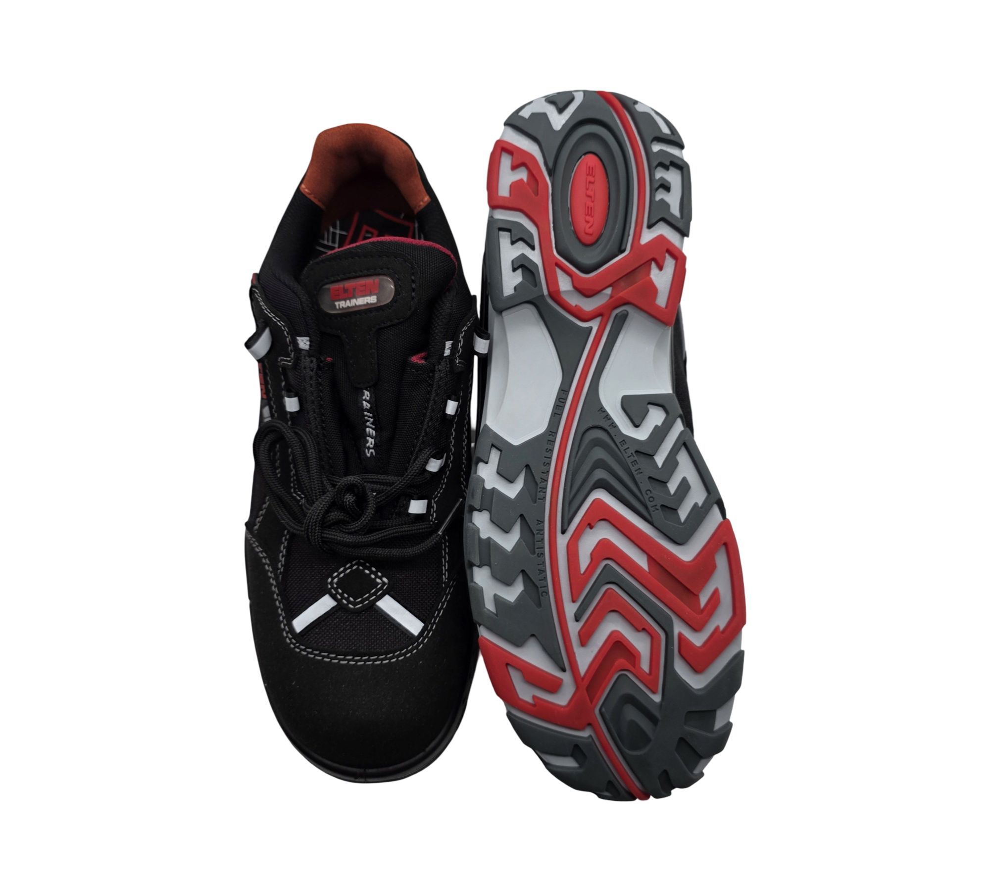 ELTEN SENEX ESD S3 Sicherheitsschuhe Herren Gr. 44 Schwarz/Rot kaufen ...