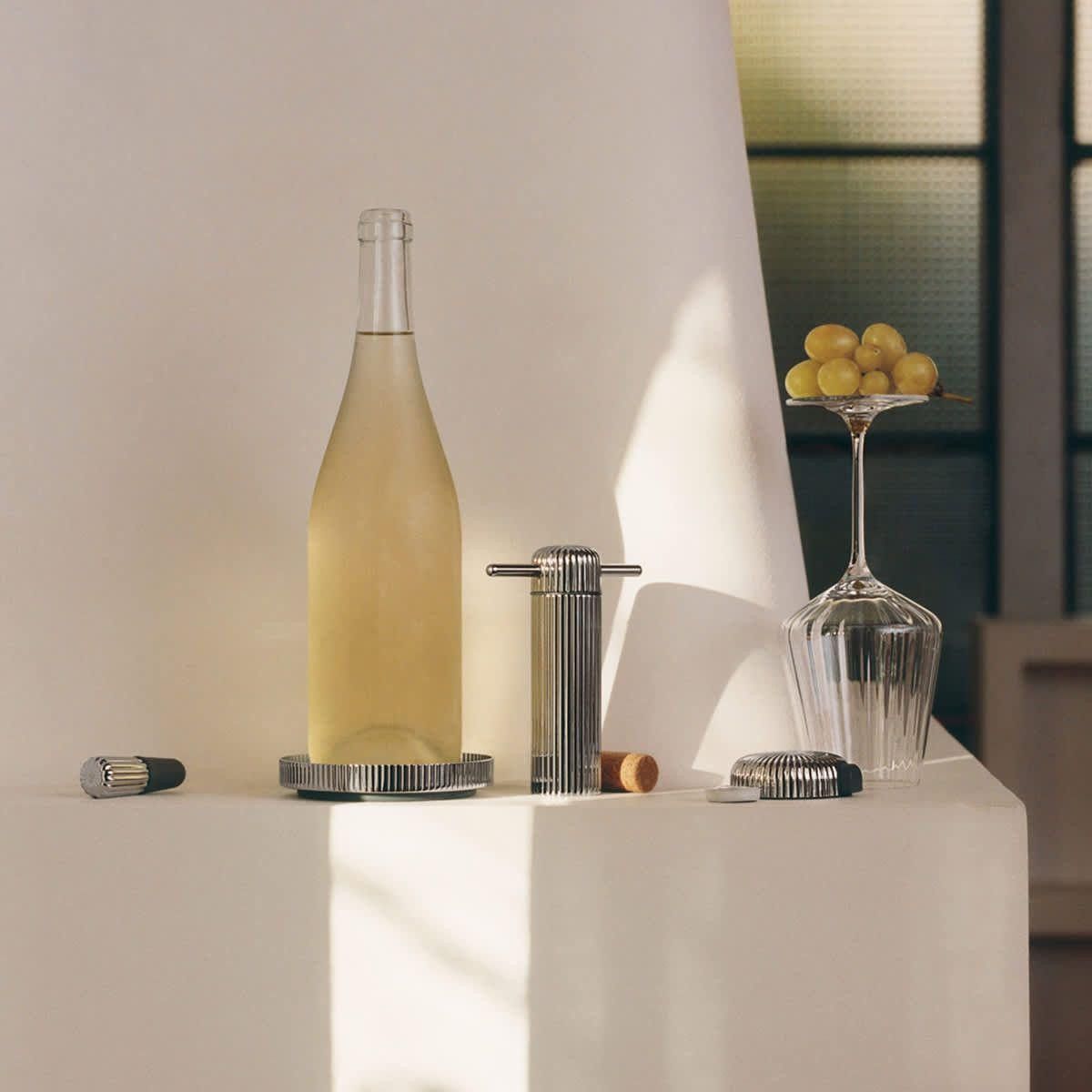 Georg Jensen - Weinverschluss Bernadotte - Stopfen aus Silikon ...