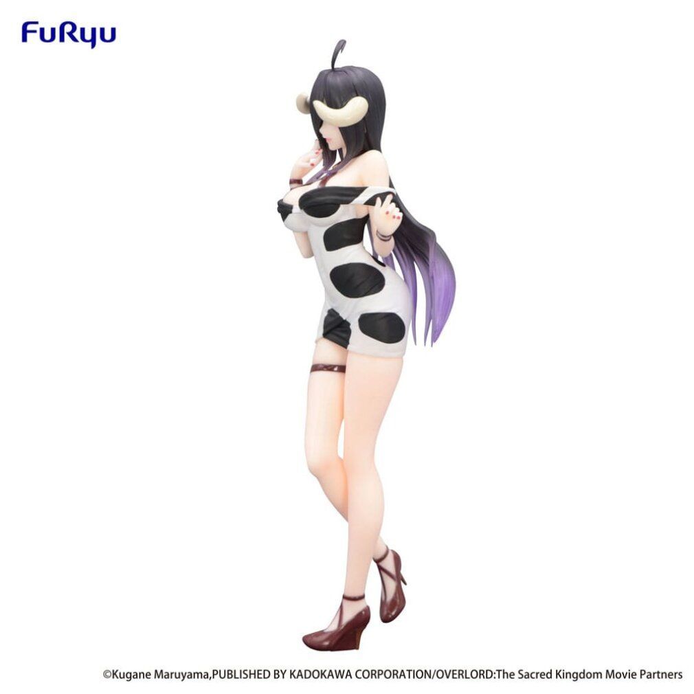 Overlord Trio-Try-iT PVC Statue Albedo Mini Dress Cow Pattern Ver. 21 ...
