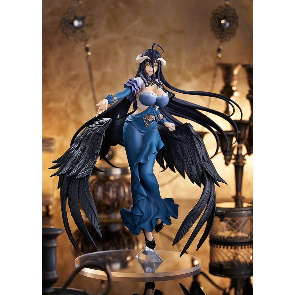 Overlord Pop Up Parade SP PVC Statue Albedo: Jet Black Dress Ver. 25 cm ...