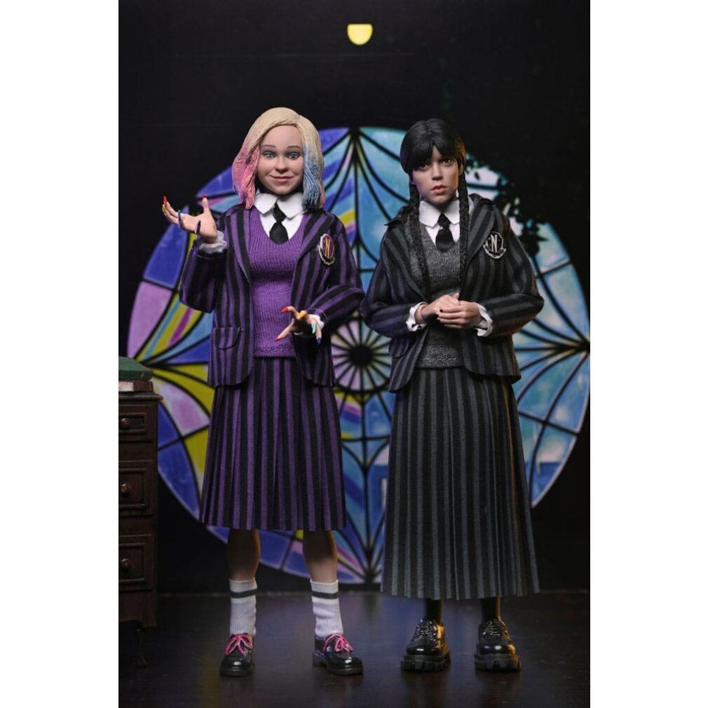 Wednesday Actionfiguren 2er Pack Wednesday Addams (Nevermore Uniform ...
