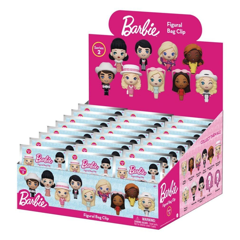 Barbie 3D PVC-Taschenanhänger Serie 2 Display (24) kaufen bei Hood.de
