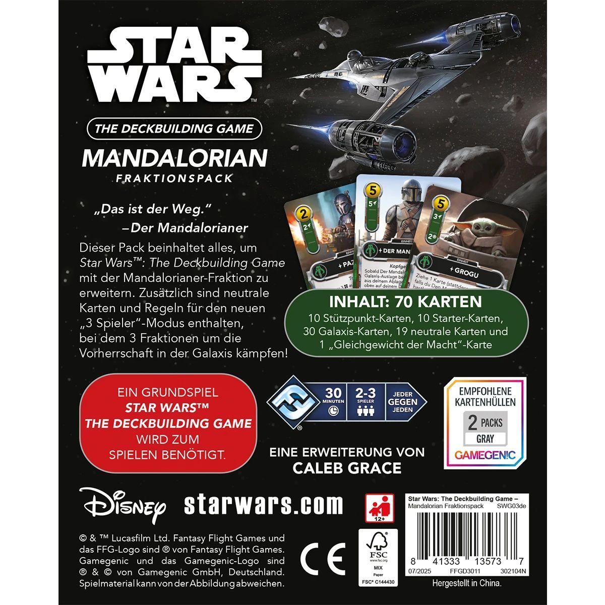 Star Wars: The Deckbuilding Game | Mandalorian (Fraktionspack ...