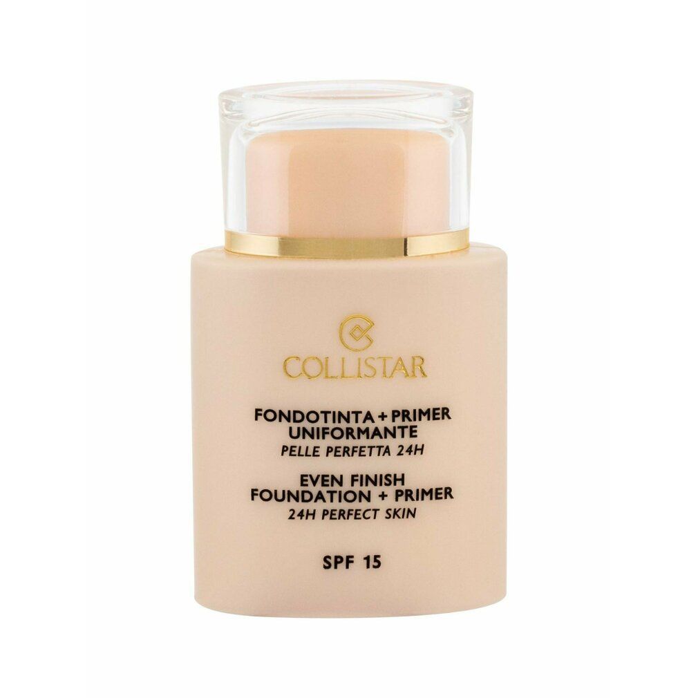 Collistar Even Finish Foundation Plus Primer 24h Perfect #01 Ivory 35ml ...