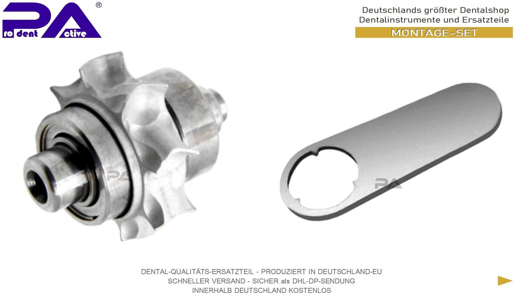 Rotor-Set passend für Sirona T1 Control SN: > 800.000 kaufen bei Hood.de