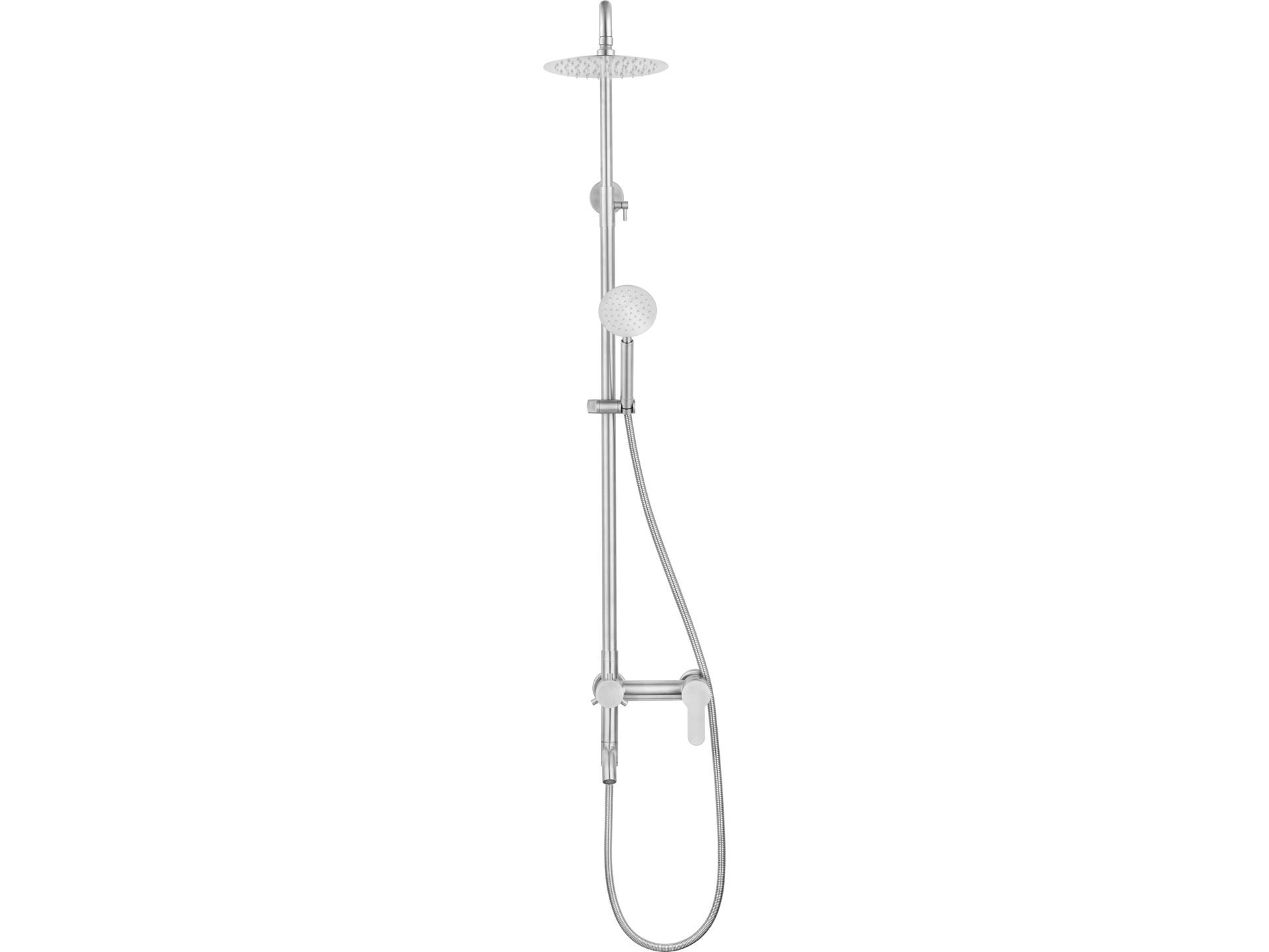 Colonne de douche en acier inoxydable avec ensemble de douche STEELY 3 ...