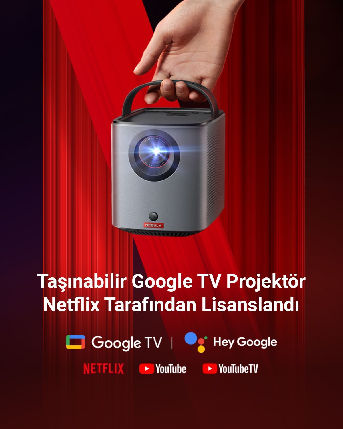 Nebula Mars 3 Air - DLP-Projektor - LED - tragbar (batteriebetrieben ...