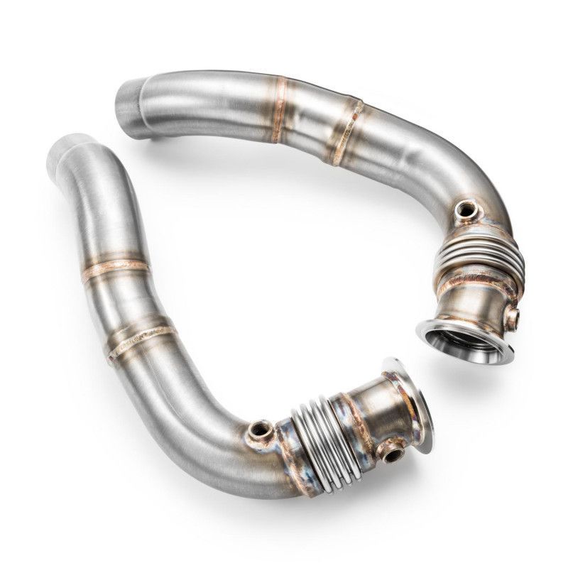 Downpipe passend für BMW F07 F10 F11 G30 550i/ix M5 N63N S63N N63R 10 ...