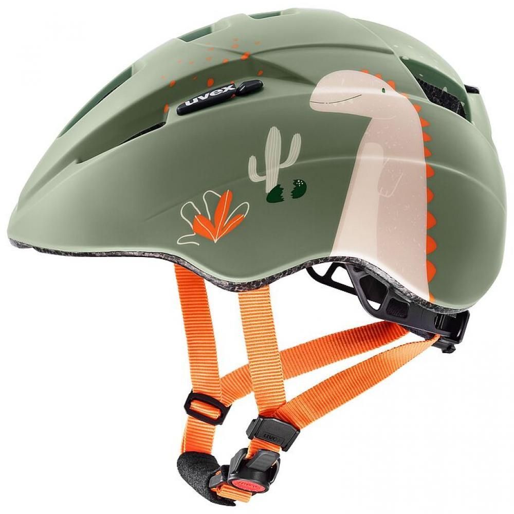 uvex kid 2 cc Fahrradhelm sage green dino matt 46 bis 52 Zentimeter ...