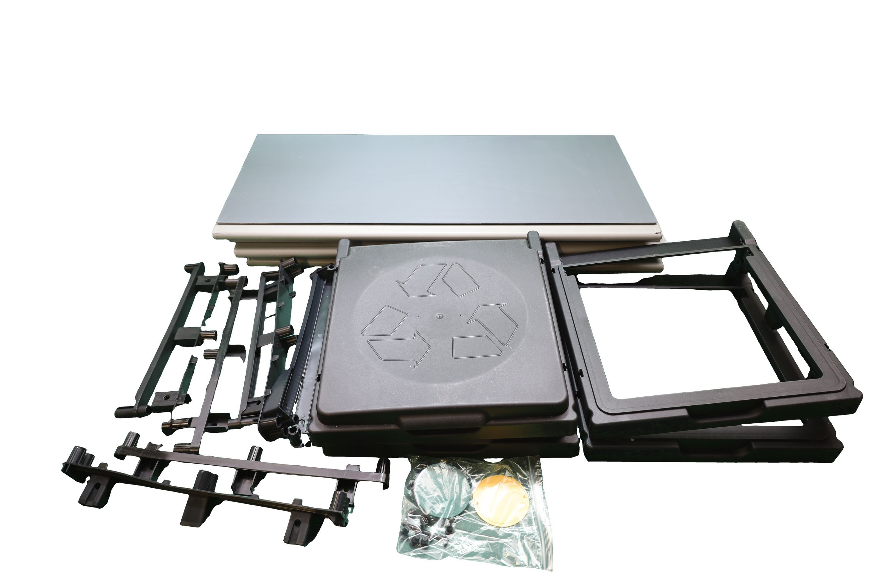 Avilia Duo 80 Mélltrennsystem 2x80L Innen Außen Behälter kaufen bei Hood.de