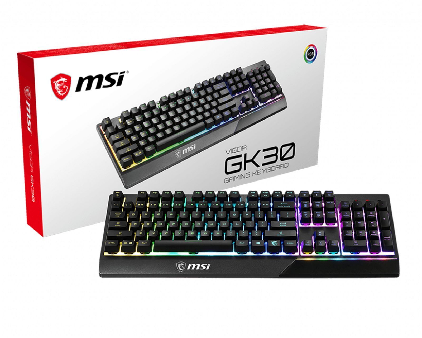 MSI Vigor GK30 - Tastatur - hintergrundbeleuchtet kaufen bei Hood.de ...