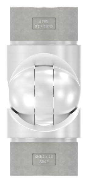 Gelenkstück V2A 48,3 x 2,0 mm hohl für Kabel kaufen bei Hood.de