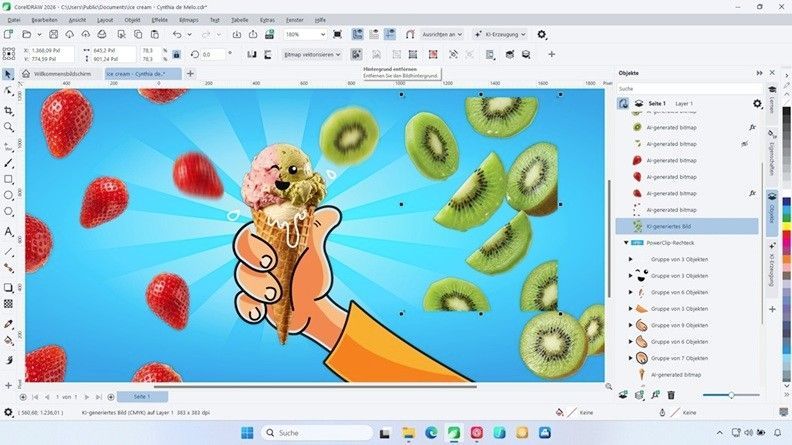 CorelDRAW Graphics Suite 2026 / 1 Gerät / Win/MAC / Dauerlizenz / PKC ...