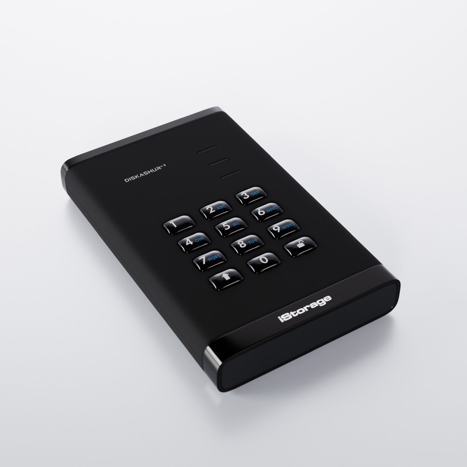 diskAshur3 4TB Black USB-C + USB-A / 2.5" / external HDD / Military ...
