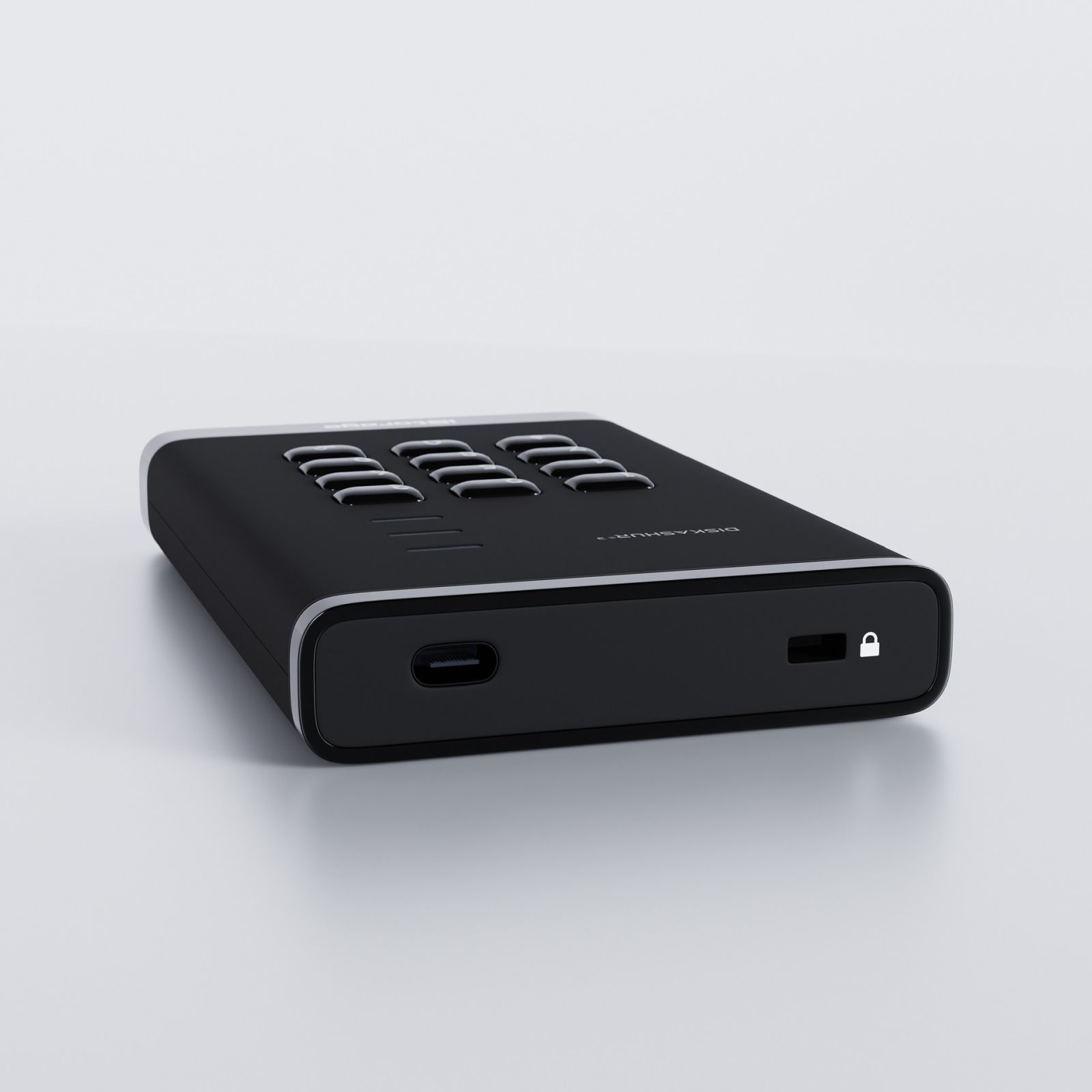 diskAshur3 4TB Black USB-C + USB-A / 2.5" / external HDD / Military ...