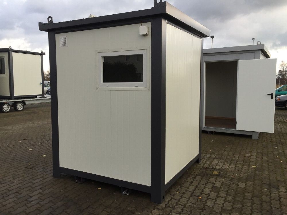 Neu Mobile Toilettenbox Sanitärcontainer Wc Raumzelle Toilettenkabine