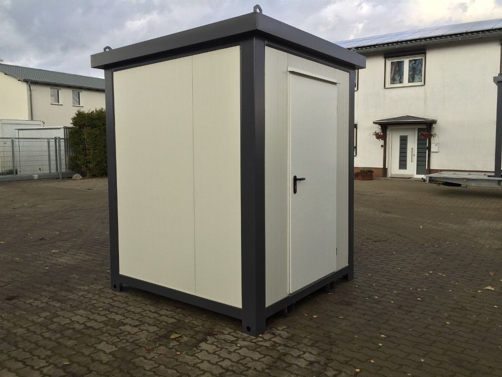 NEU-mobile Toilettenbox Sanitärcontainer WC Raumzelle, Toilettenkabine ...