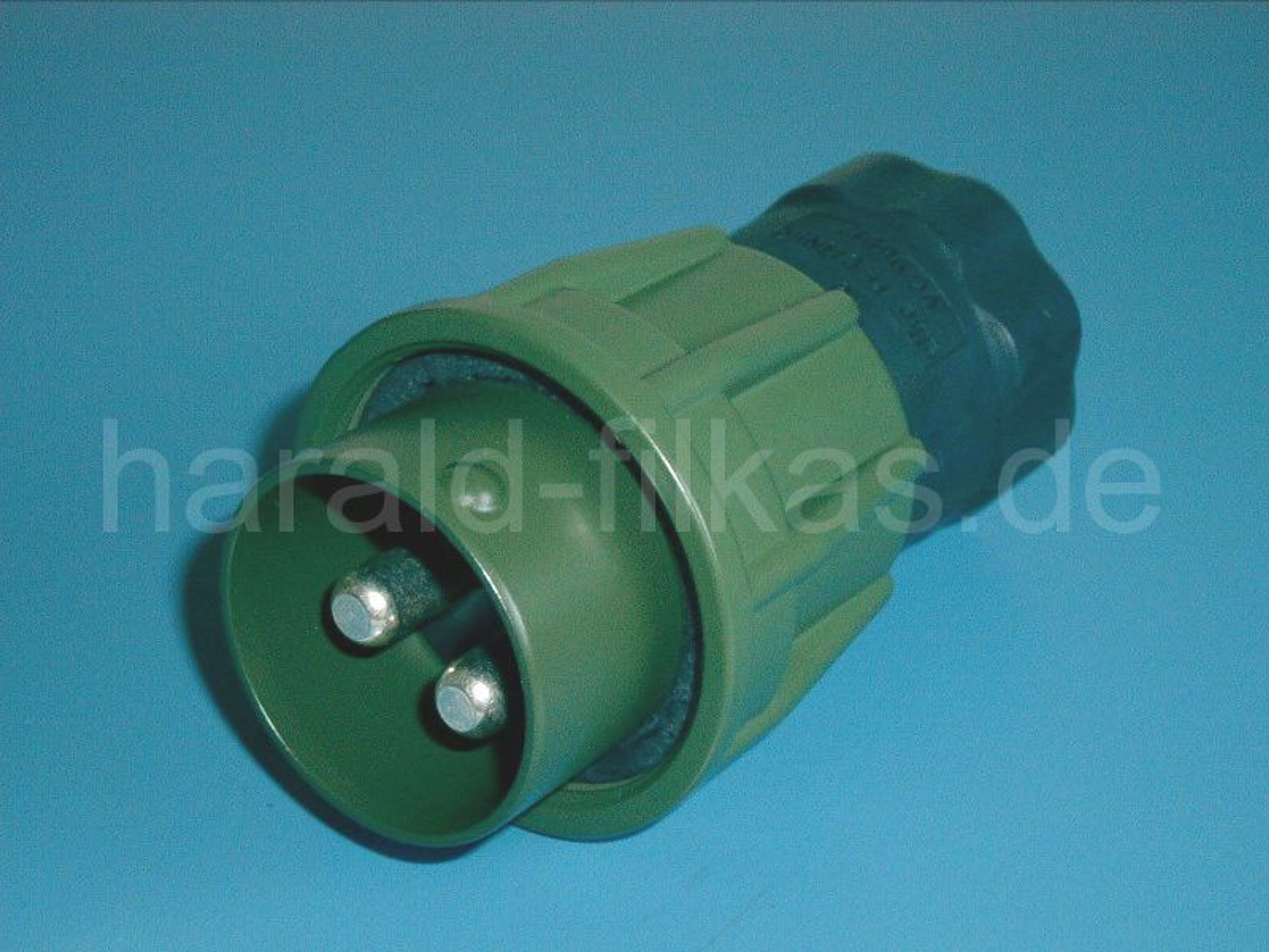 NATO Stecker grün VDA 72593, VG 96917, 35mm² mit Schraubring 42 Volt ...