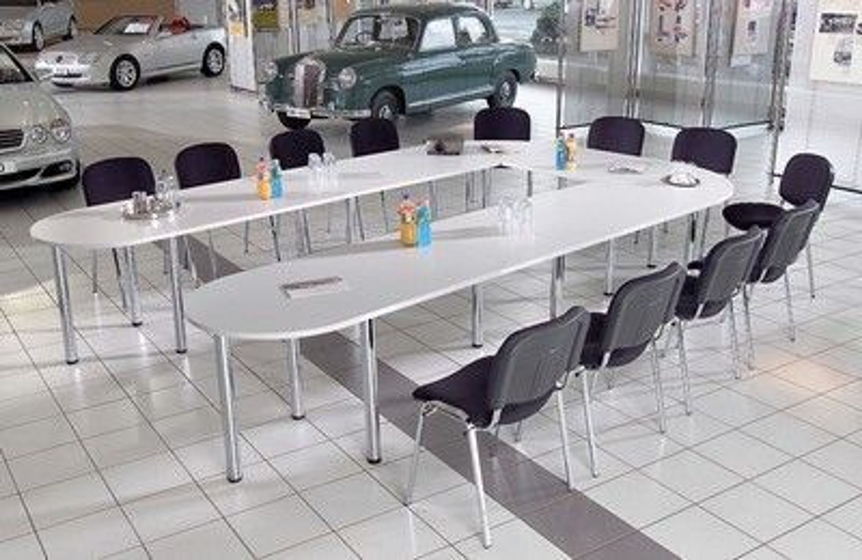 Konferenztisch Köln Besprechungstisch U-Form Schulungstisch Tisch 380 ...