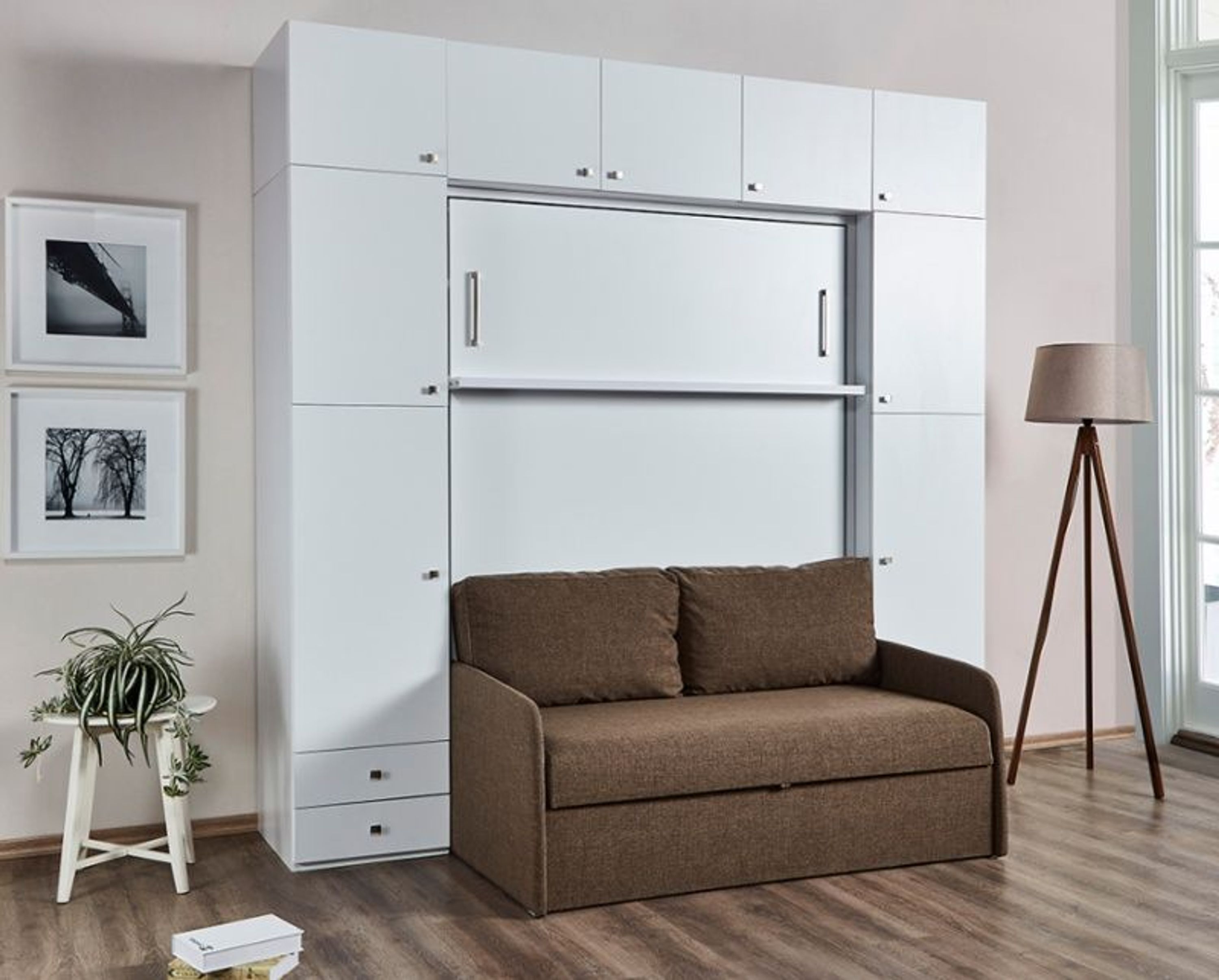 Multimo DIVA DOUBLE Schrankbett / Wandbett mit Sofa kaufen bei Hood.de