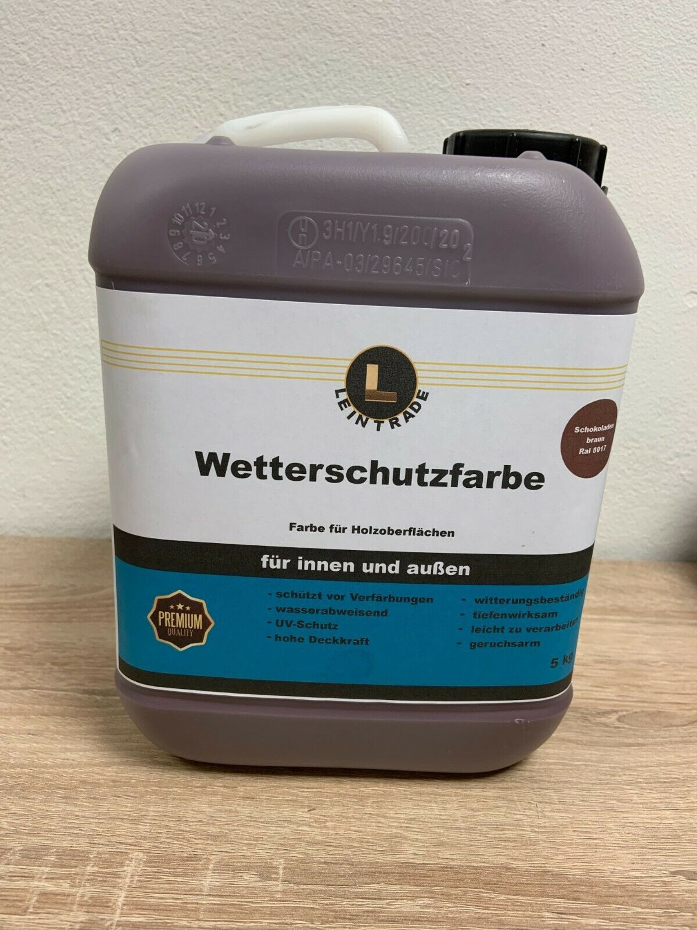 Holzlack Holzdecklack Buntlack Holzfarbe Holzdeckfarbe Holzschutzfarbe ...