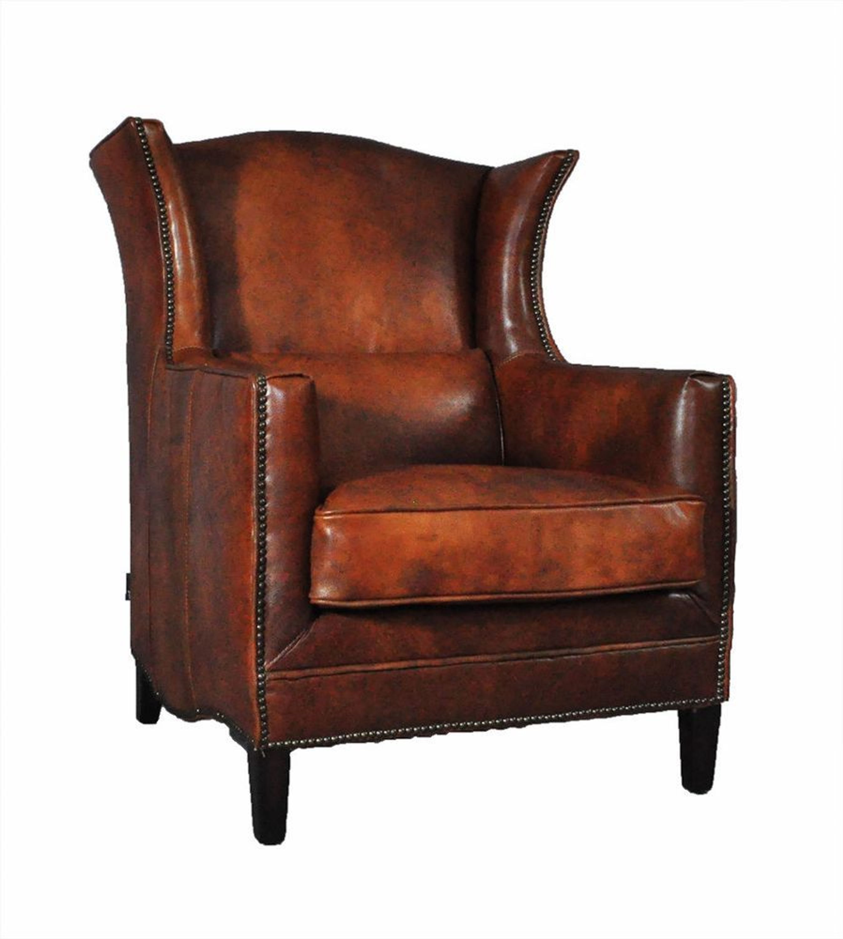 Echtleder Vintage Clubsessel Designsessel Syston Relaxsessel Sessel ...