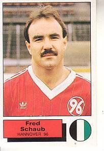 Panini Fussball 1986 Fred Schaub Hannover 96 Bild 136 kaufen bei Hood.de