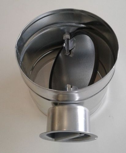 Absperrklappe dichtschliessend Ventilation DAT NW 200 mm wickelfalzrohr ...