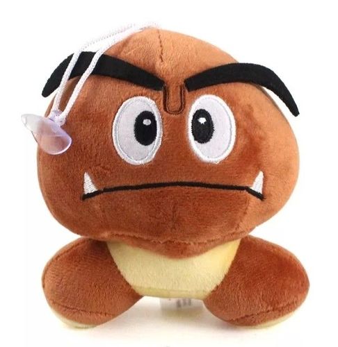 Super Mario angry GUMBA Plüsch Figur Stofftier Kuscheltier 15 cm NEU ...