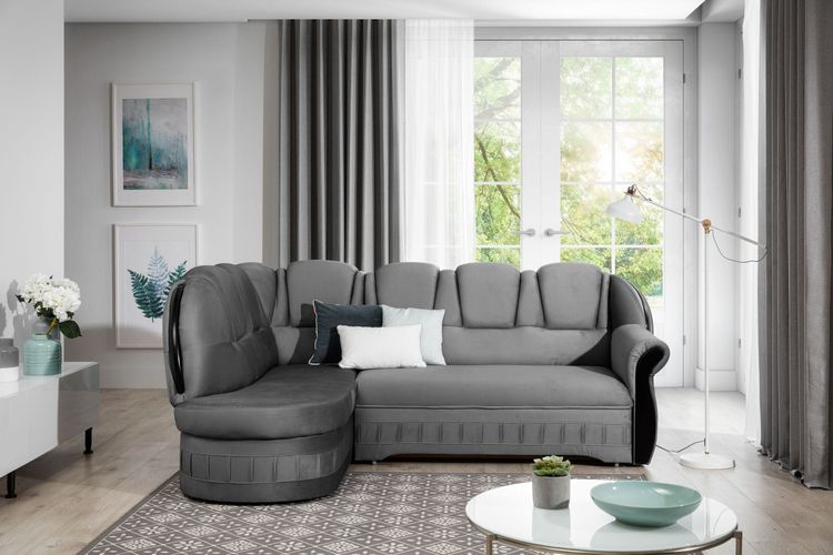 Lord Couch Garnitur Sofa Sessel Set Sofagarnitur in L Form mit Schlaffunktion und kaufen bei Hood