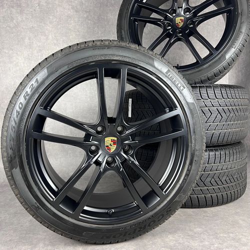 Original Porsche Cayenne Coupé E3 21" Turbo Felgen Winterräder S GTS ...