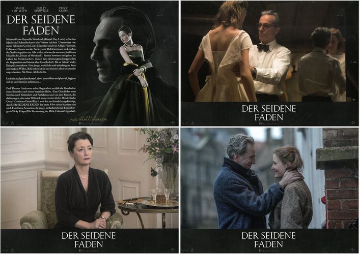 Der seidene Faden - 4 Original Kino-Aushangfotos - Daniel Day-Lewis ...